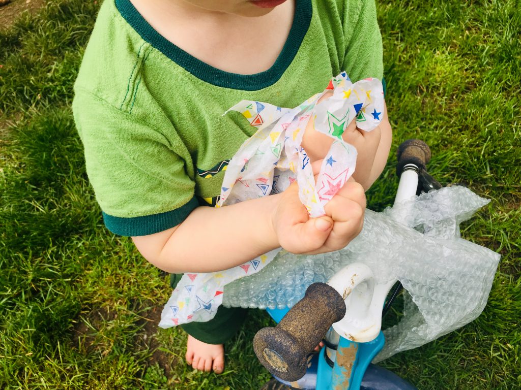 Tearing Paper Fine Motor Skills - Twin Mom Refreshed
