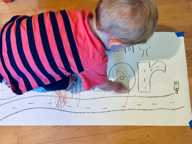 Letter Recognition Activity With Cars - Twin Mom Refreshed