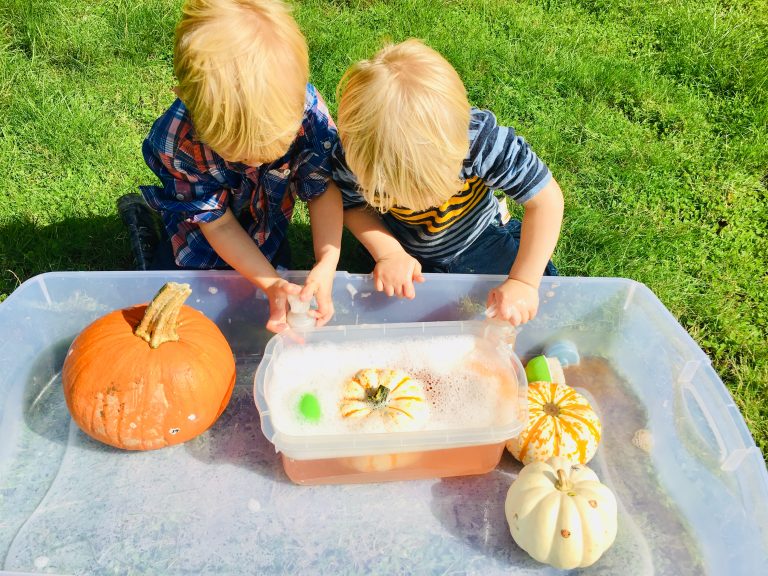 Pumpkin Toddler Activities - Twin Mom Refreshed