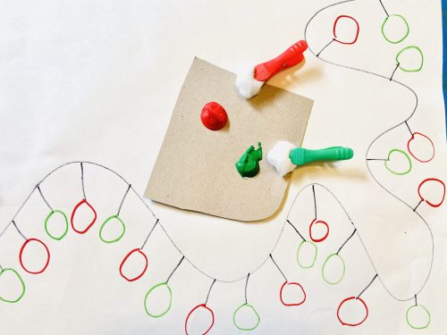 Christmas Light Pattern Activity - Twin Mom Refreshed