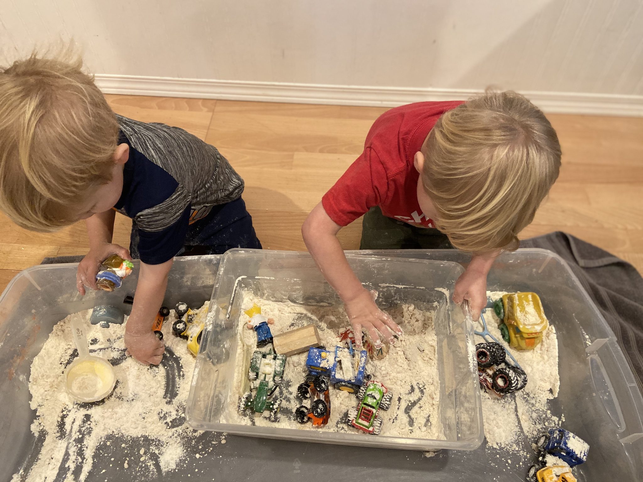 Cloud Dough Sensory Play - Twin Mom Refreshed