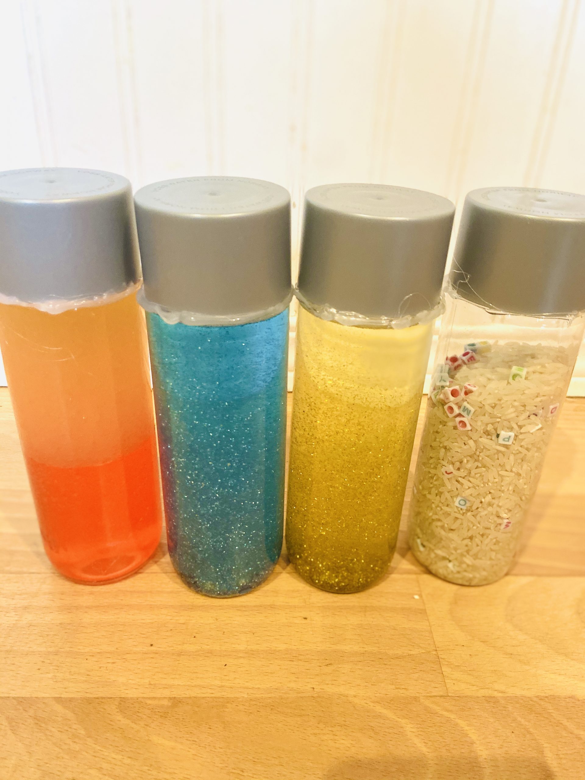 Glitter Sensory Bottle - Twin Mom Refreshed